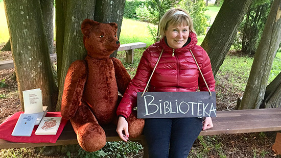 Savu sirdskilometru izvēlējies arī lācis vārdā Andrejs Upītis